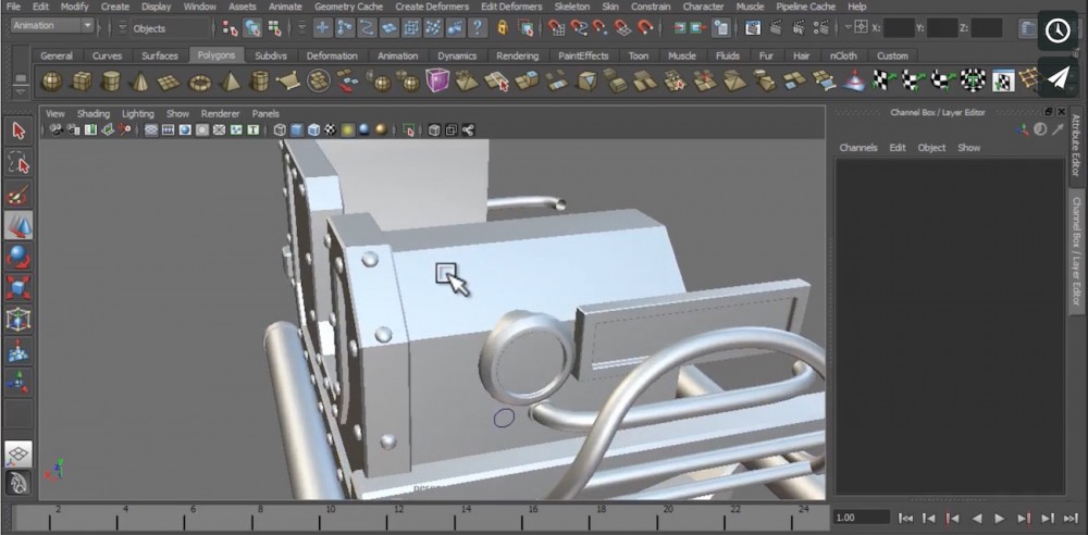 Modeling a Maya Roller Coaster | CartoonSmart.com