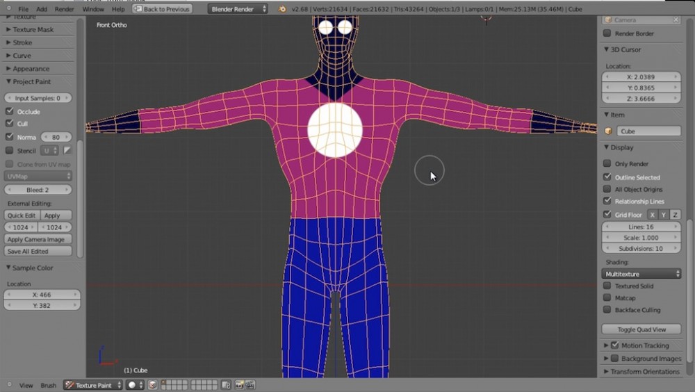 Designing a Blender Game Character – Video Tutorials | CartoonSmart.com