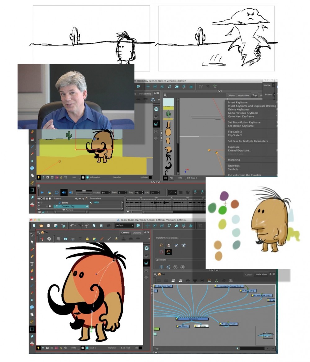 Animation in Twelve BLANK Steps – Video Tutorials | CartoonSmart.com